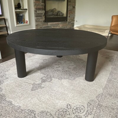 PUNTA PERFECTA White Oak Round Dining Table - Etsy