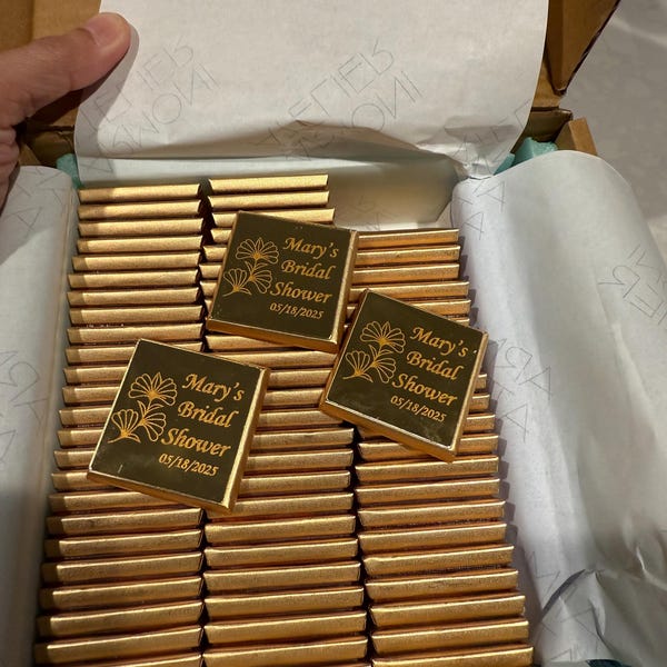 Wedding Favors Chocolate, Engagement Chocolate, Wedding Chocolate ...