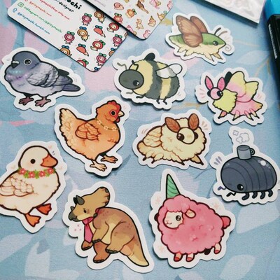 10 Sticker Bundle Pack / Choose Any 10 Stickers for a - Etsy