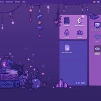 Moth Magic Computer Desktop Theme Background Wallpaper Organizer Set ...