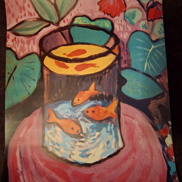 Henri Matisse Style Garden Art - Exhibition Print - Gallery Print ...