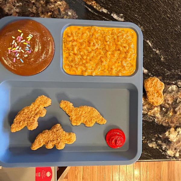 Retro School Lunch Wall Sculpture /pop Art/ Kitschy/ Glitter/ Fake Food ...