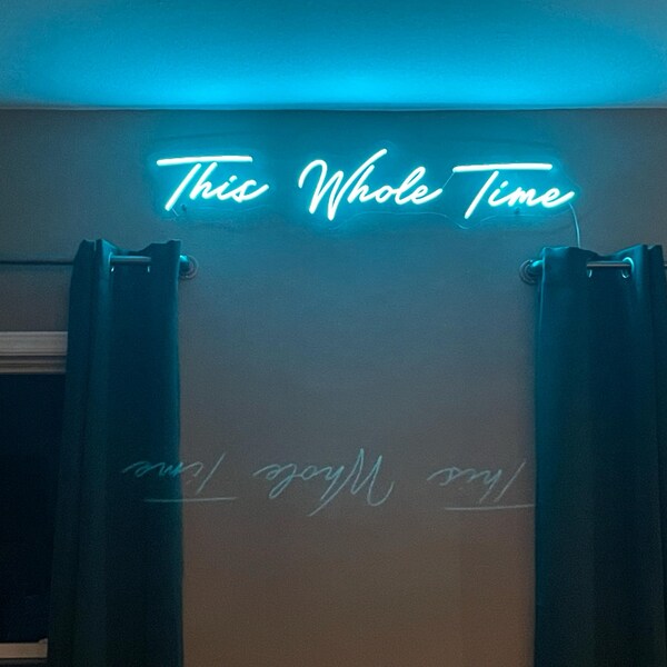 Neon Sign Custom Name, Custom Neon Sign Battery Operated, Neon Sign ...