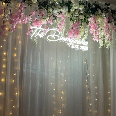 Neon Sign for Wedding Custom Wedding Reception LED Neon Sign for ...