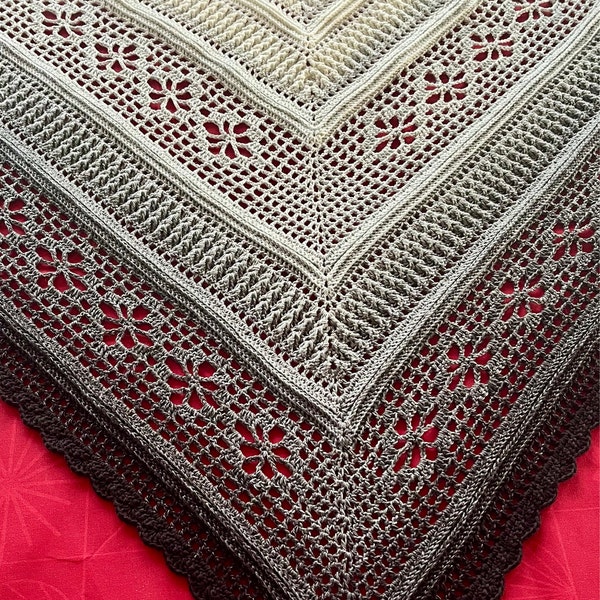 Portia Baby Blanket Crochet Pattern: Vintage Style (digital Download ...