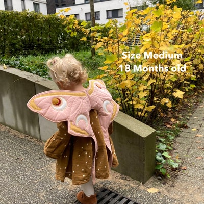 Luna Moth Fairy Quilted Wings PDF Sewing Pattern,instant DOWNLOAD - Etsy