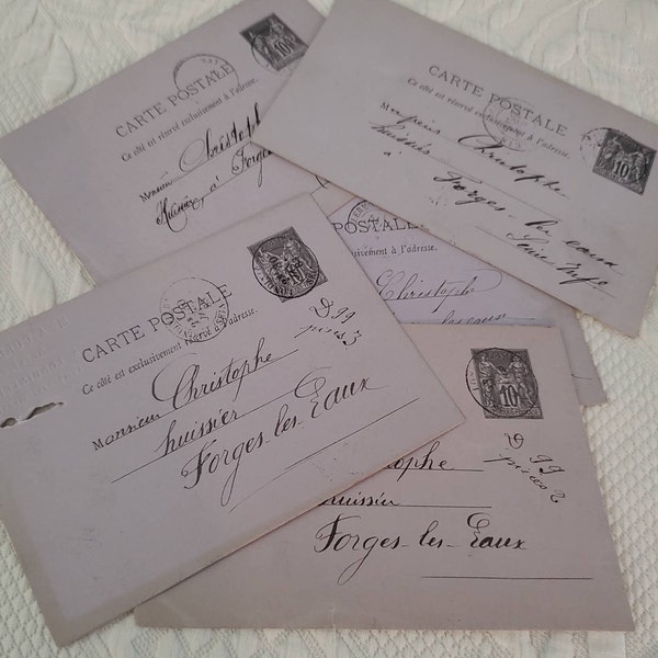 NEW STOCK Fabulous 1950’s Small French Handwritten School Notebook ...