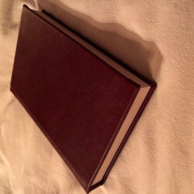 Custom Leather Bound Books - Etsy