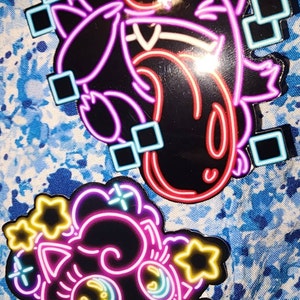 Neon Toy Story the Claw Sticker - Etsy