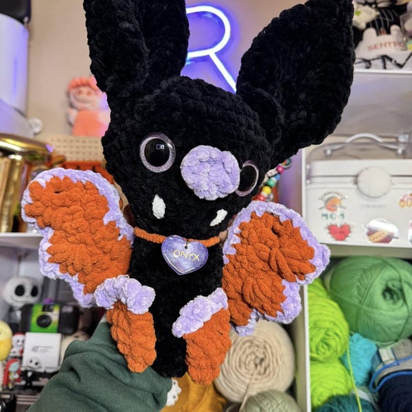 Batrick the Bat Crochet Pattern - Etsy