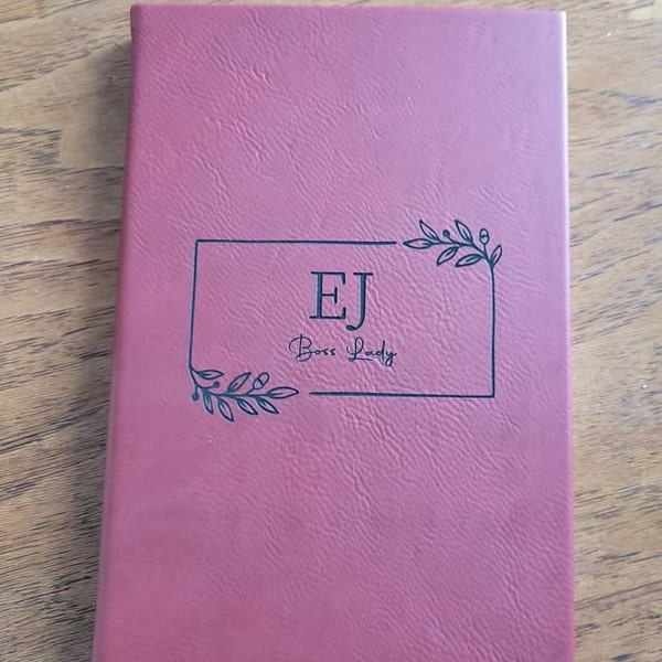 Personalized Leather Journal,customized Leather Journal, Journal With ...