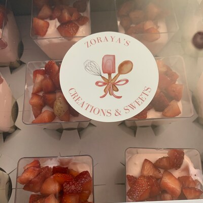 From the Kitchen of Tags Custom Bakery Label Stickers Food Personal Tag ...