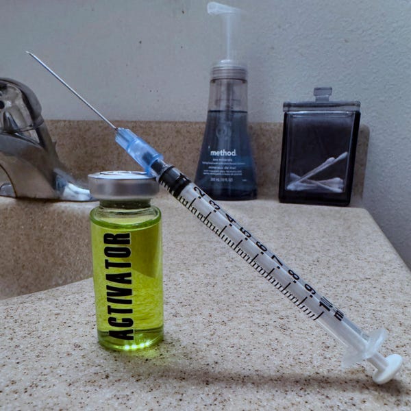 The Substance Activator Serum Vial 10ml Small Bottle Movie Accurate ...