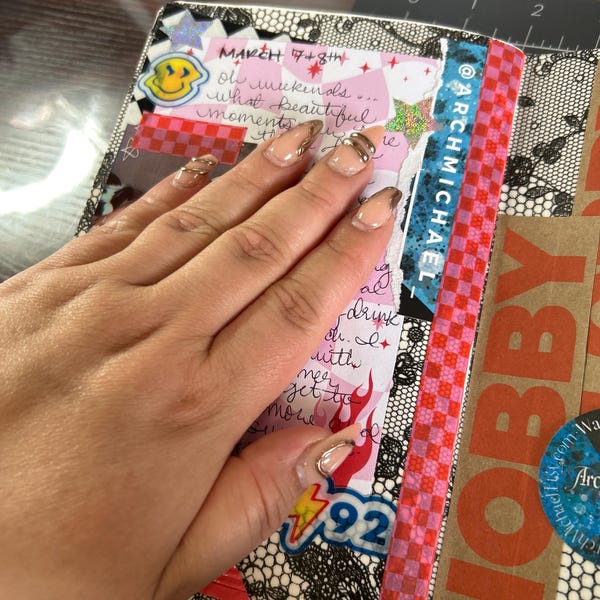 Collage Junk Journal Kit, Beginner Journaling Kit, Y2k Journal Stickers ...