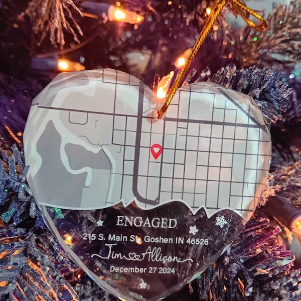 Custom Photo Memorial Ornament 2024, Memorial Day Glass Ornament, Dad ...