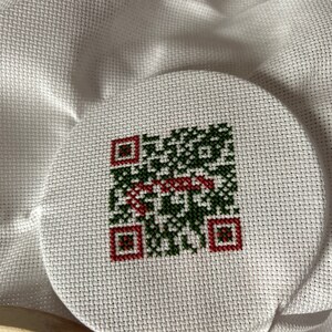 Christmas QR Code Cross Stitch Pattern Bundle 2, Play Songs on Youtube ...