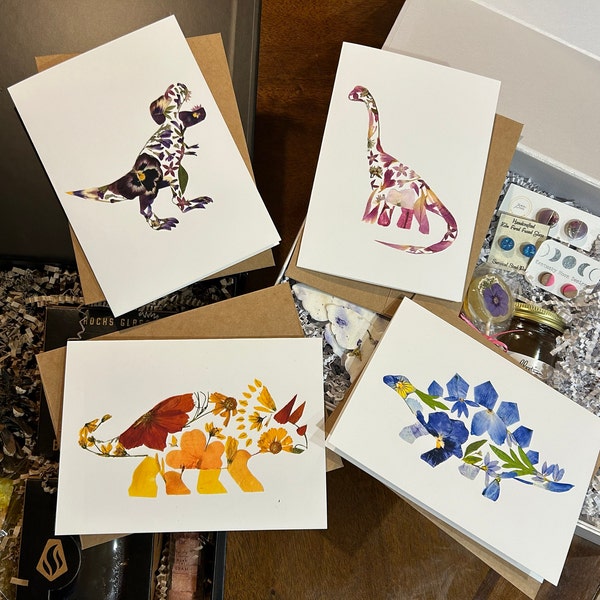 Dino Card, Dinosaur Cards, Girly Dinosaurs, Pink Purple Dinosaur, Blank ...