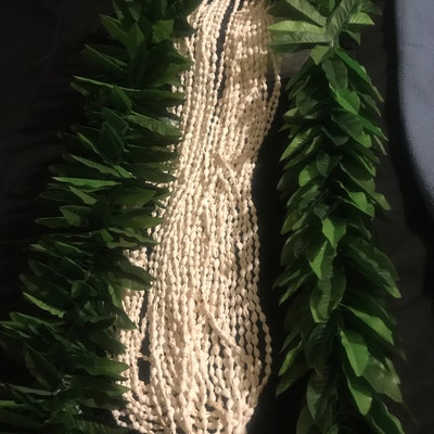 Long White Dovetail Shell Necklaces - Etsy