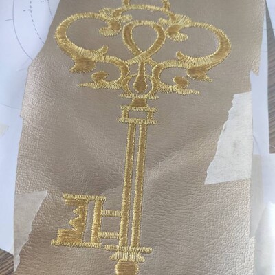 Vintage Key Machine Embroidery Design Instant Download Key 3 Sizes 8 ...