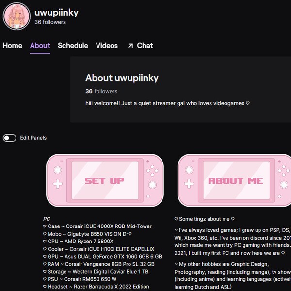 TWITCH ANIMATED SCREEN, Cozy Sakura Landscape / Stream Screen ...