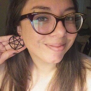 PAIR Alien Iridescent Stainless Steel Screw Fit Plugs Space Martian ...