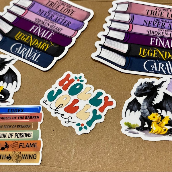 Caraval OUBAH Book Stack Once Upon a Broken Heart Gifts for Readers ...