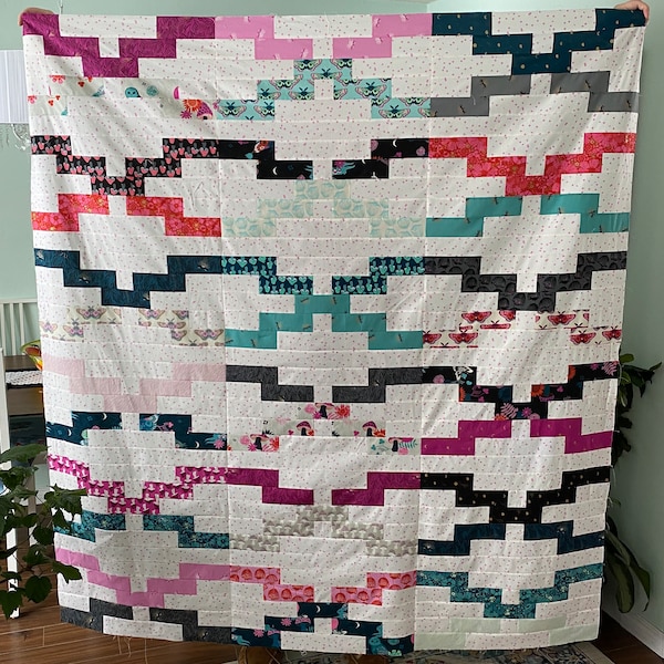 Interlock Quilt Pattern --PDF - Etsy