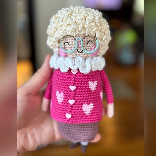 Crochet Pattern - Janice the School Teacher (PDF File) - Etsy