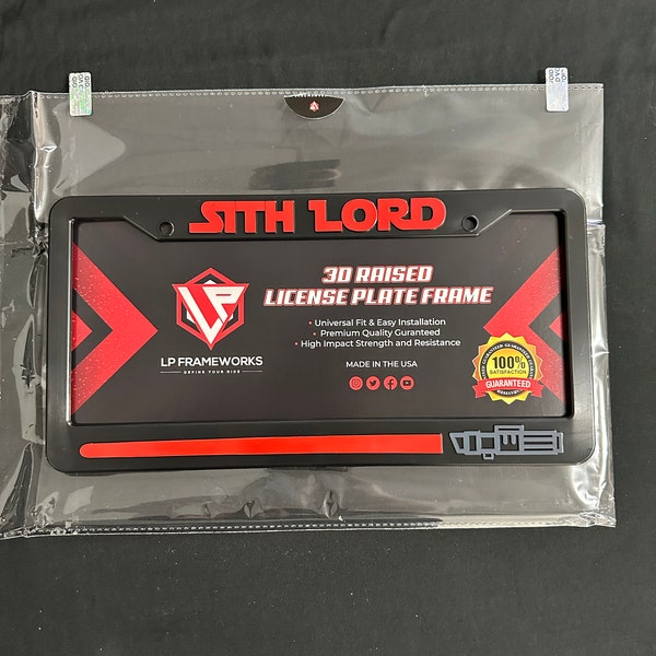 Billionaire "luxury Lifestyle" 3D Raised License Plate Frame - Etsy