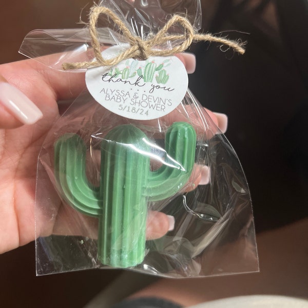Cactus Soap Favors --- Cactus Party Favors, Fiesta Party Decor, Mexican ...