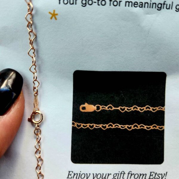 14K Gold Charm Clip - 14KT 10KT 14K Solid Gold Real Yellow White Rose ...