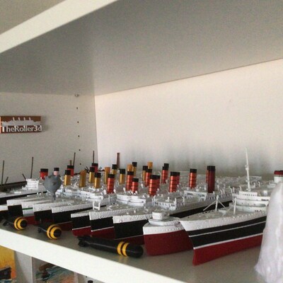 RMS Olympic Model, Highly Detailed Replica by Theroller3d - Etsy