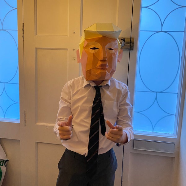 Donald Trump Mask, Politician Mask, DIY Donald Trump Paper Mask, Donald ...