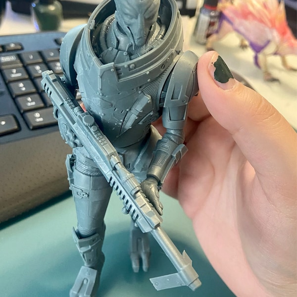 Model 7: Heroic Pose - Etsy