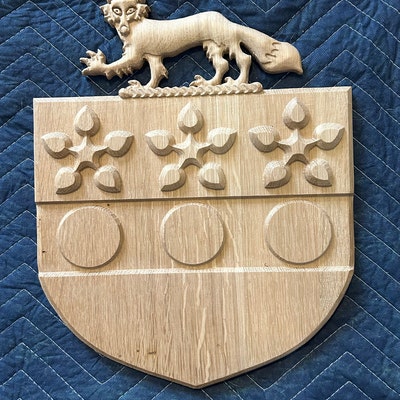 Mccarron Family Crest Coat of Arms Personalized Wedding - Etsy
