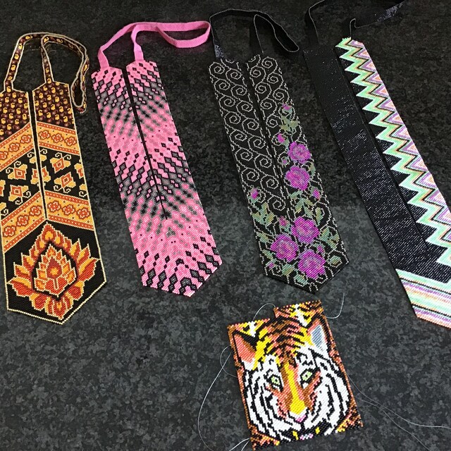 beading patterns: peyote with a twist peyote brick by MeroLugaa