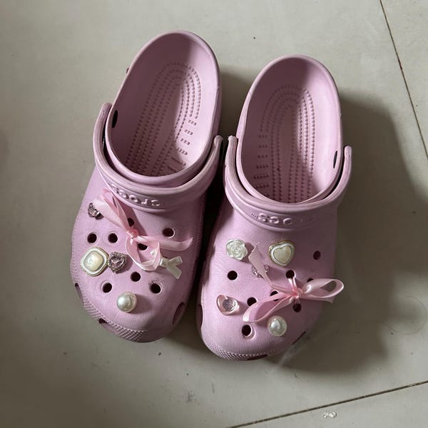 Cute Cartoon Shoe Buckles Set With Chain,crystal Animal Shoe Charms ...