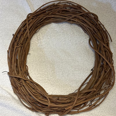 18 Round Grapevine Wreath-wreath Form-wreath Base-wreath Ring-wreath ...