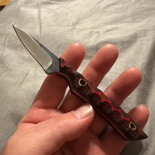 Hand Forged Every Day Carry Seax Knife, Seax Hunting Knife, EDC Camping ...