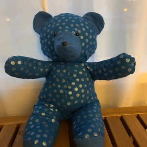 Memory Teddy Bear Keepsake Plush Sewing Pattern & VIDEO - Etsy