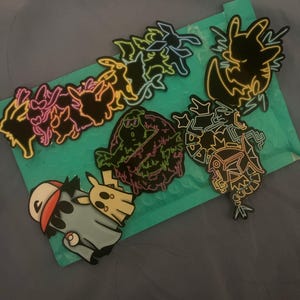 Neon Toy Story the Claw Sticker - Etsy