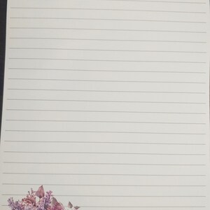 Custom Notepad Cute Tulip Envelope Notepad Letter Writing - Etsy