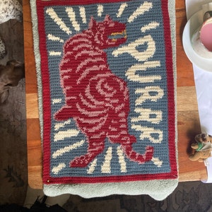 Tiger Rug Tapestry PATTERN DOWNLOAD - Etsy