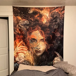 Android Jones Forward Escape Dave Tipper Tapestry by Third Eye - Etsy