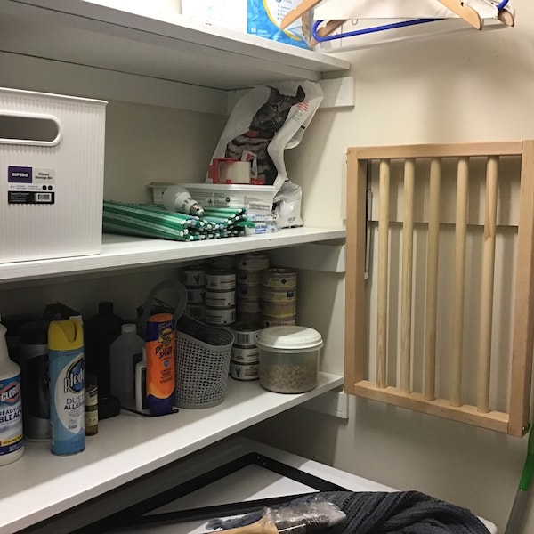 Laundry Room Storage Decor, Wall Mounted Bathroom Shelf for Towel ...