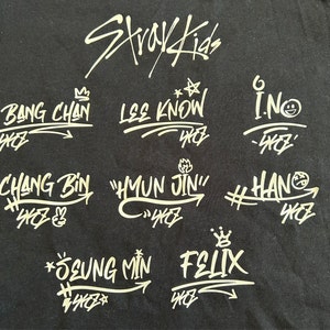 Stray Kids SKZ Graffiti Names Autographs Logo Set Kpop Svg - Etsy Canada