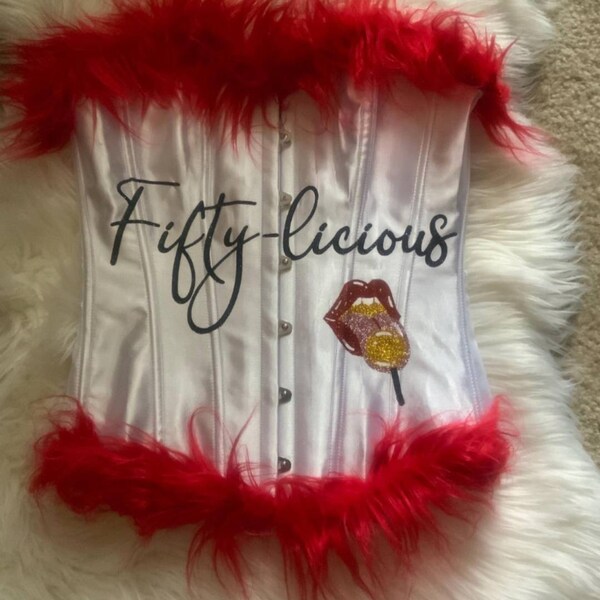 Custom Birthday/graduation Corset and Jeans Set. - Etsy