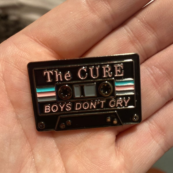 Cute Retro the Cure Enamel Pin the Cure Boys Don't Cry Pin Robert Smith ...