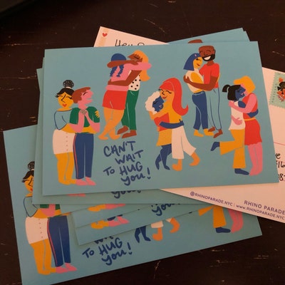 Quarantine Card Set Quarantine Postcards Social Distancing - Etsy