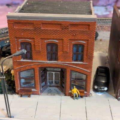 N Scale North Carolina Arched Brick General Store 1:160 Scale Building ...
